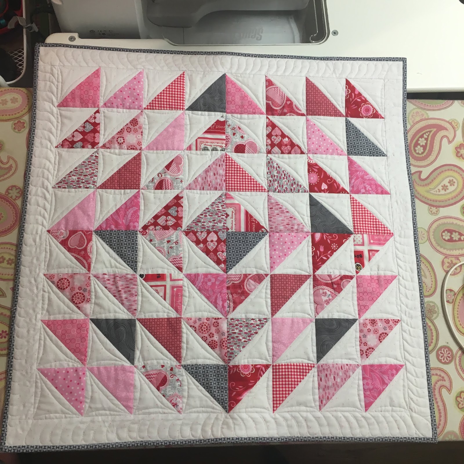 Moda Blockheads 2 Quilt finished