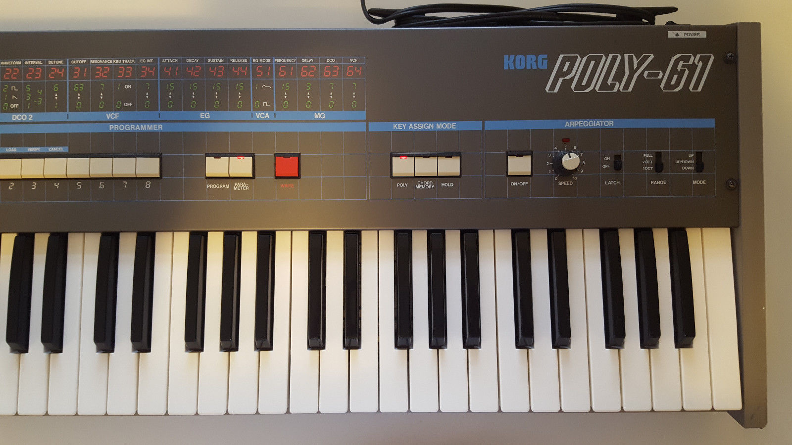 MATRIXSYNTH: Korg Poly-61 Vintage Analog Synthesizer