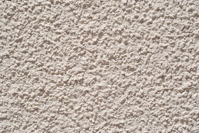 HIGH RESOLUTION TEXTURES: Creamy white stucco plaster