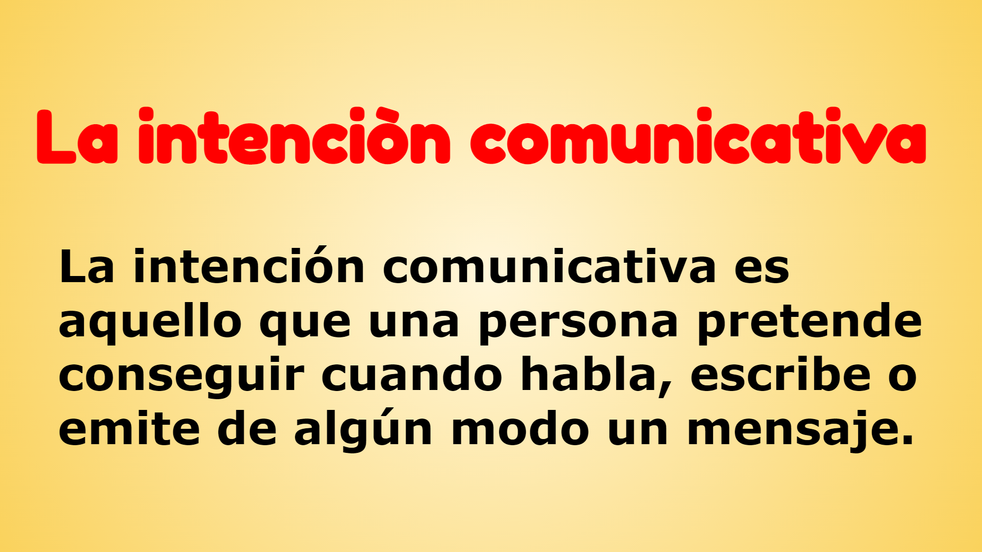 CASTELLANO GRADO 3°D: INTENCIÒN COMUNICATIVA