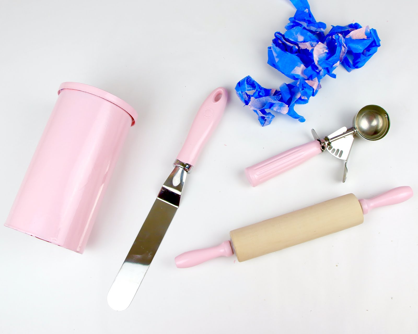 {VIDEO} DIY Pink Kitchen Tools (and my pink baking supply collection ...