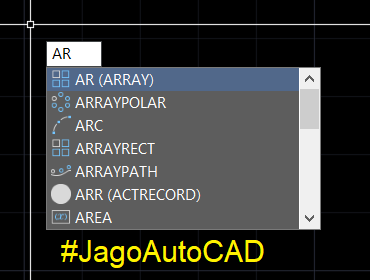 Cara Menggunakan Perintah Array pada AutoCAD