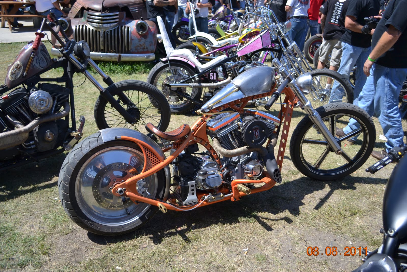 TEXAS BIKE WORKS: Sturgis 2011 The Horse Back Street Chopper Show