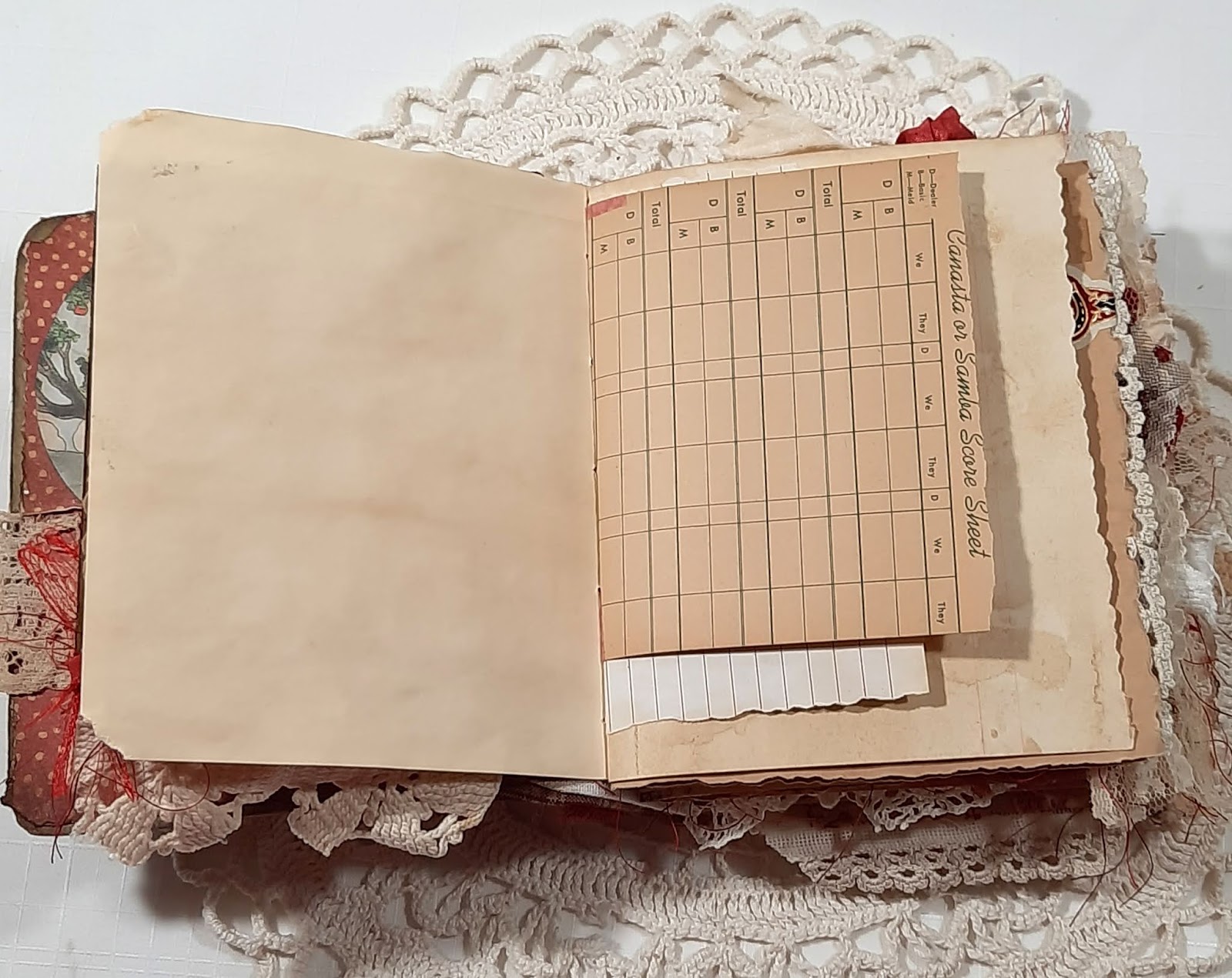 Terry's Scrapbooks: Antique Vintage Game Themed Junk Journal