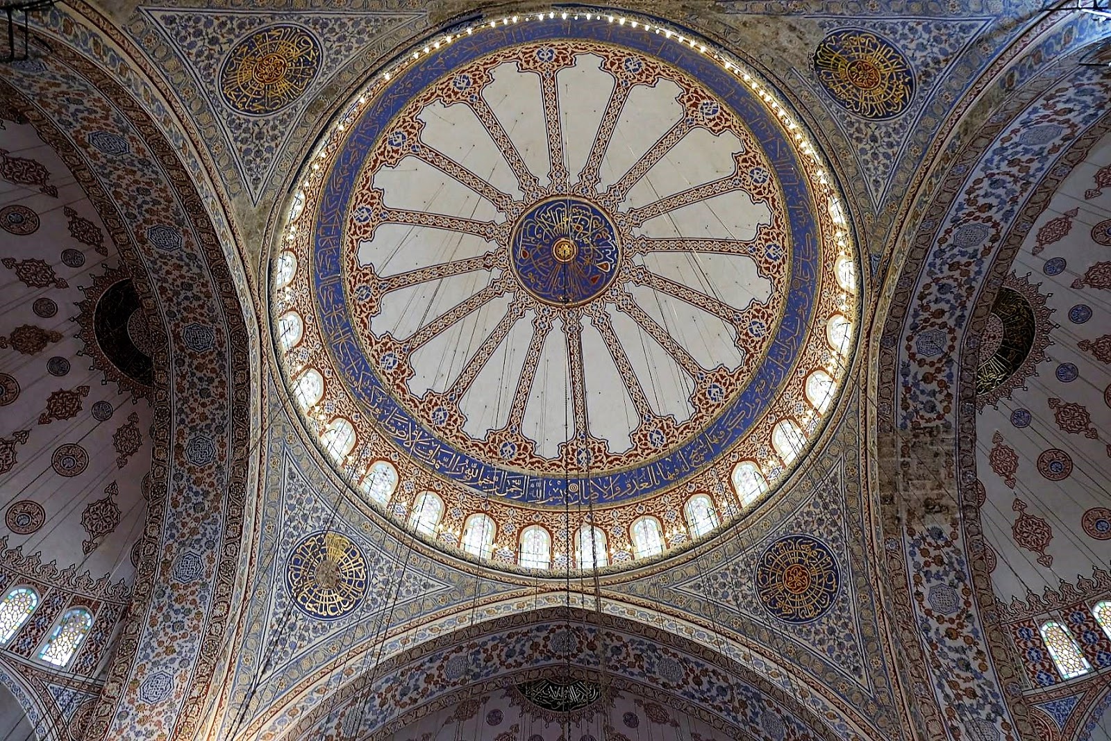 Blue Mosque (ceiling) - ISTANBUL