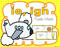 Teachers R US: Groundhog’s Triple Consonant Blend Puzzle Match