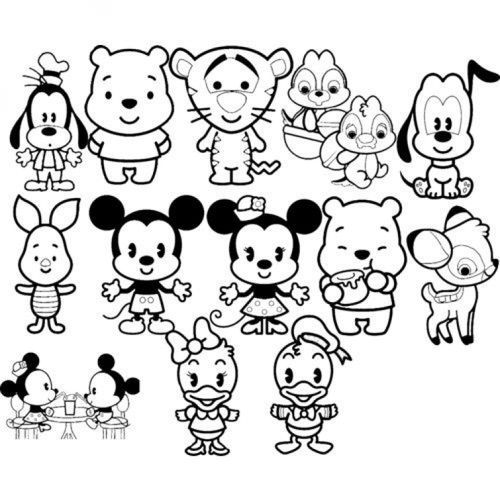 81 Easy Coloring Sheet Disney