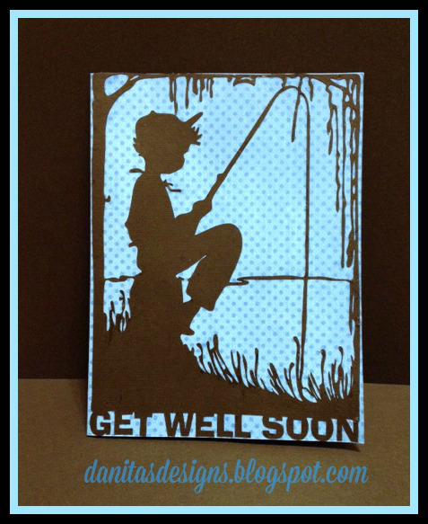 Danita's Designs!!! : Gone Fishing Get Well Card
