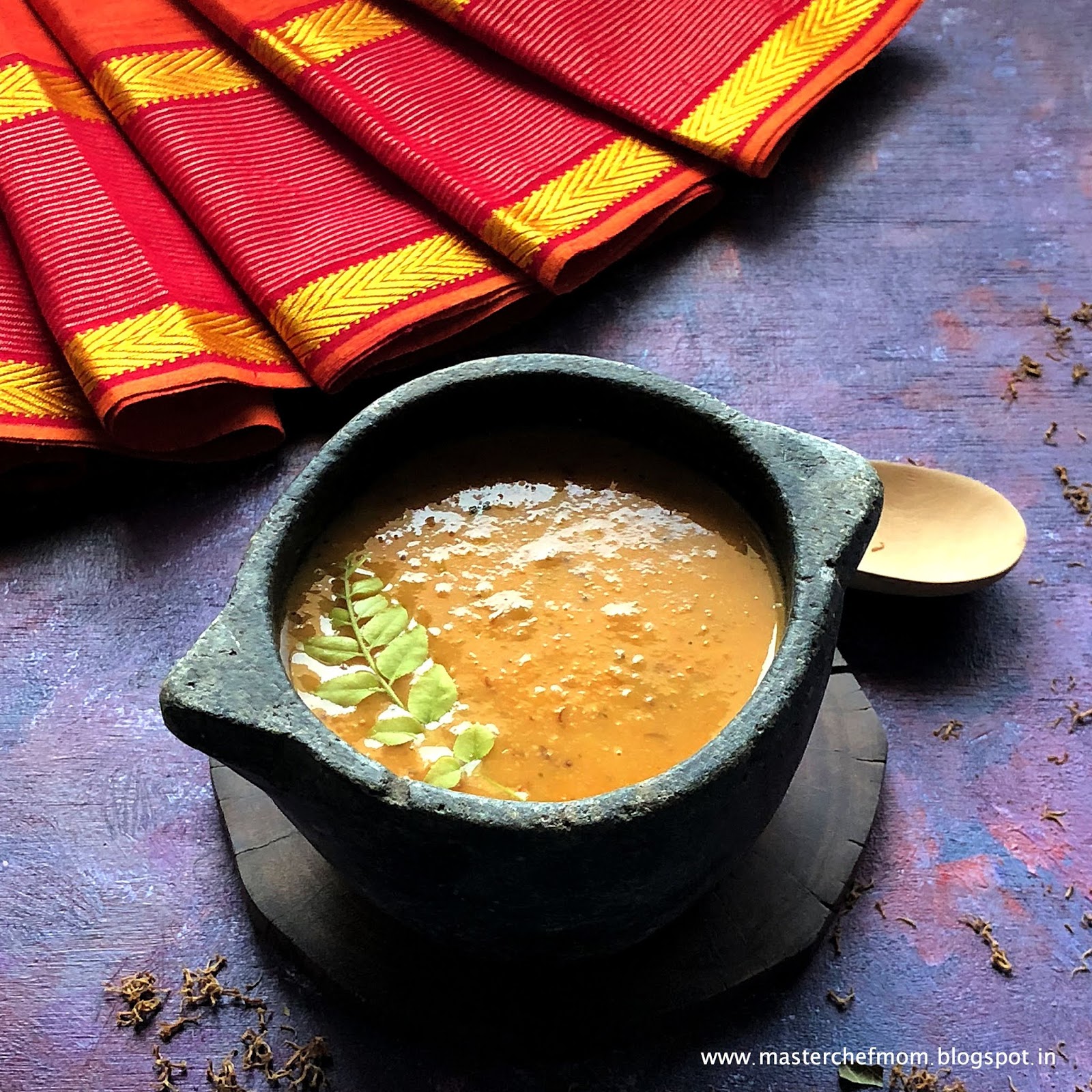 MASTERCHEFMOM: Veppam Poo Kuzhambu | Authentic Village Style Neem ...