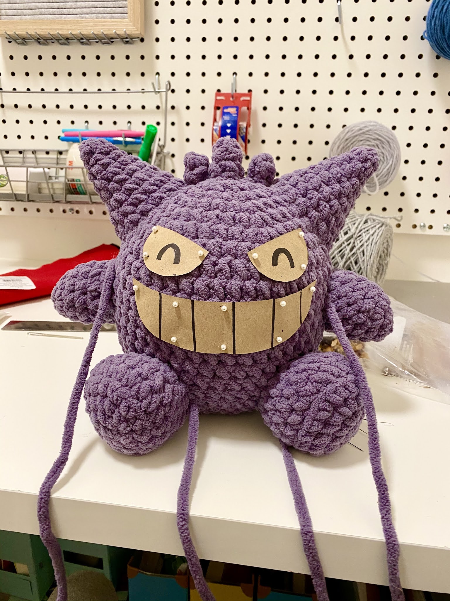#FASTEN. Cuddly Gengar Amigurumi Pattern