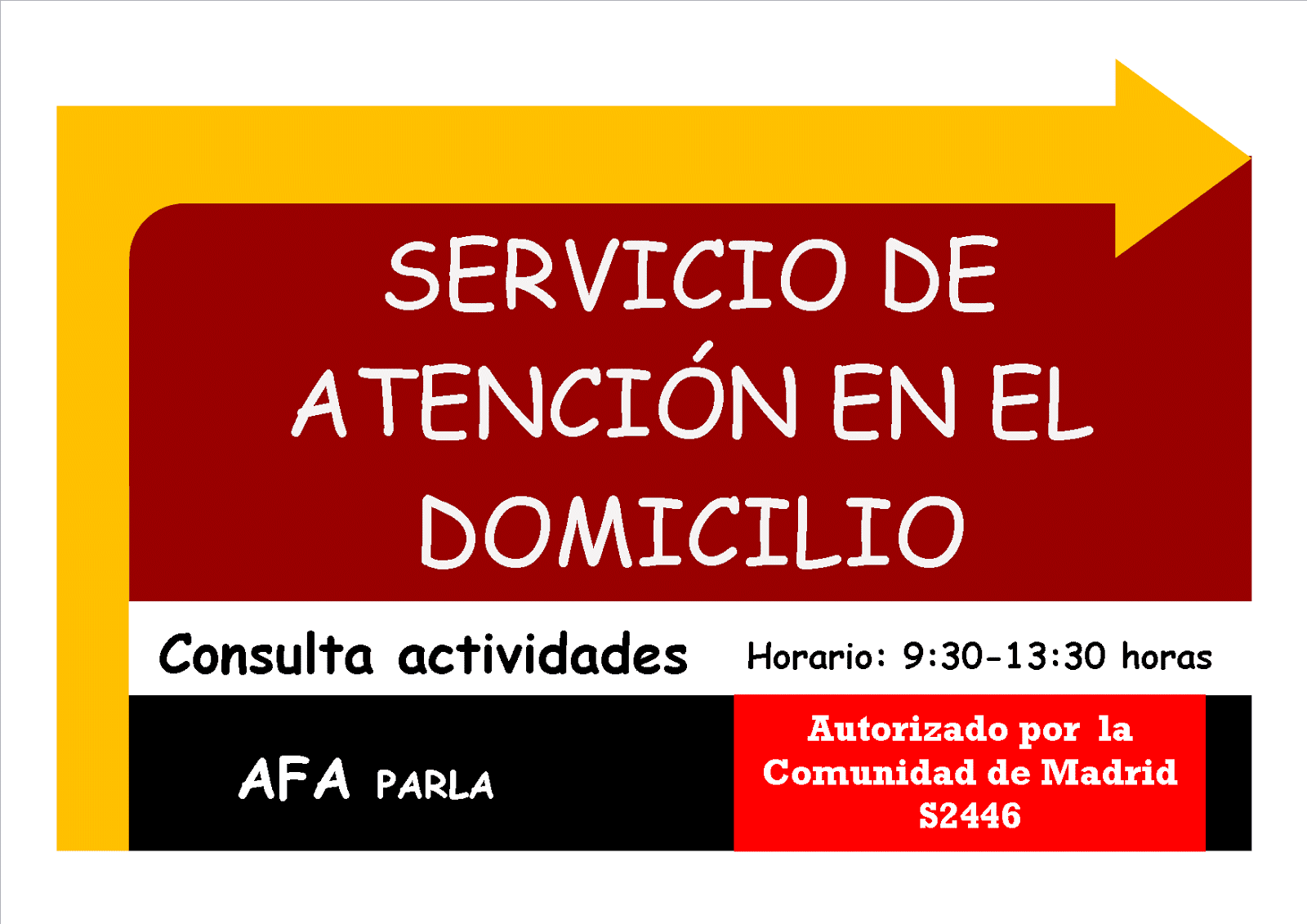 AFA Parla Blog de la entidad: Servicio de atención en el domicilio