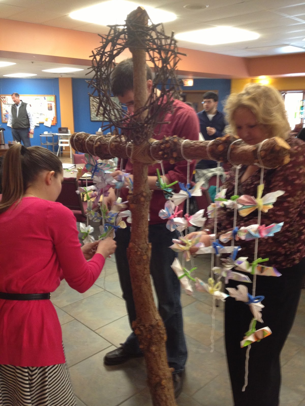 things Bethany wrote: Easter Community Art Project