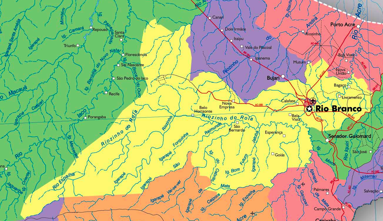 Mapas do Estado do Acre