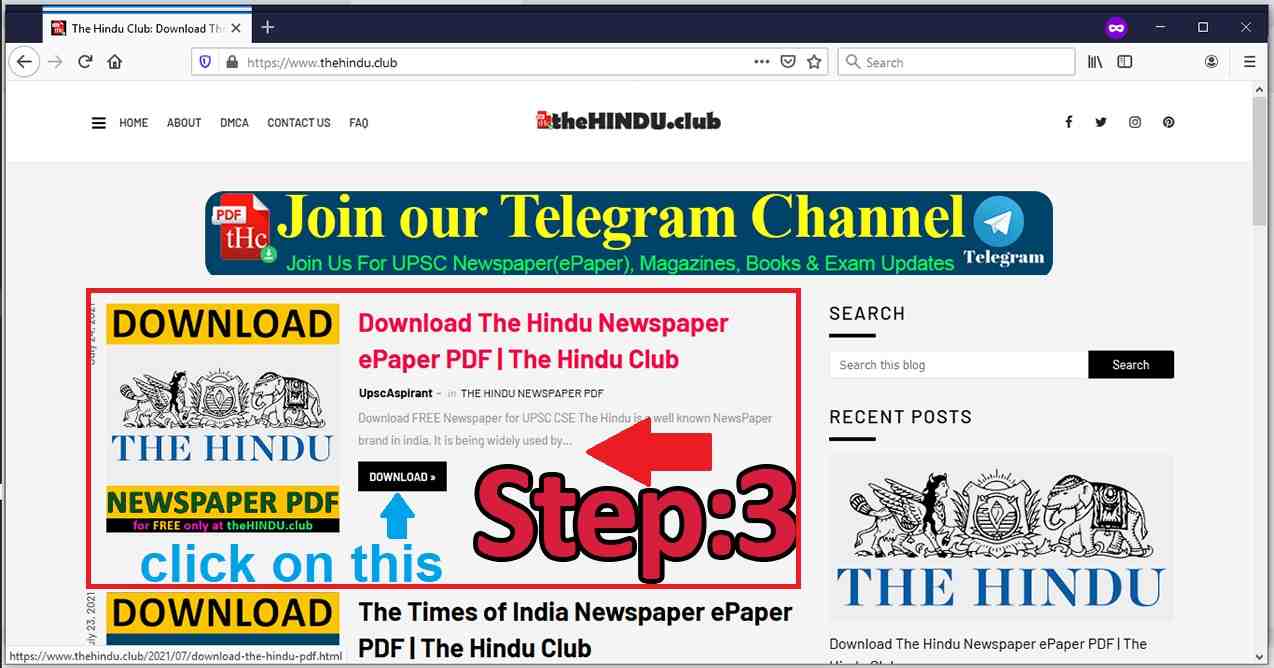 How To Download The Hindu Newspaper Pdf? From The Hindu Club