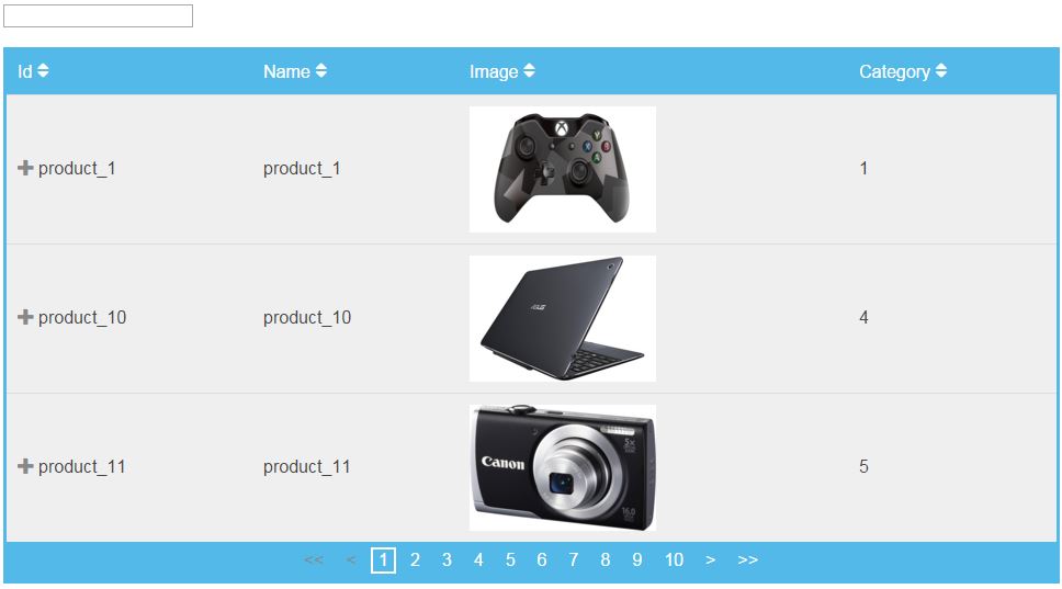 Responsive Footable With Filter Sort And Paging C Javaphp Programming Source Code