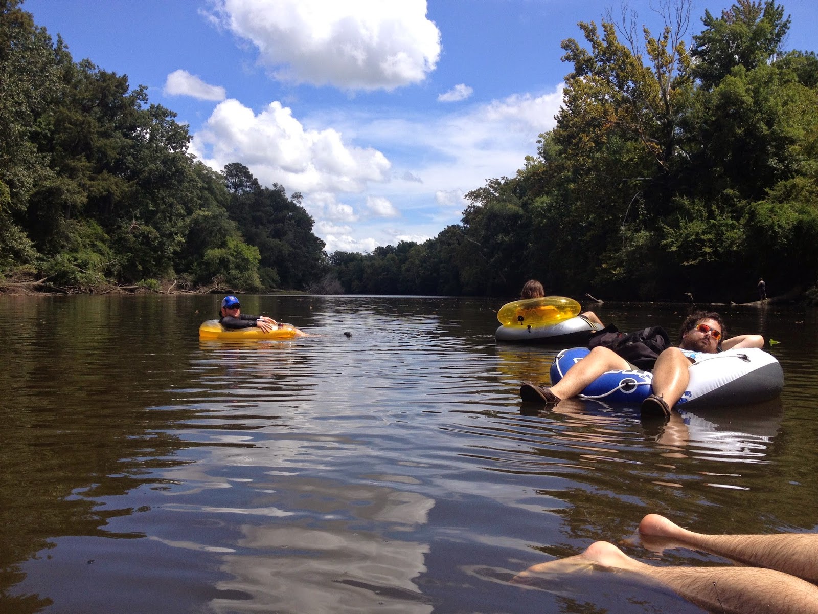 ECU Maritime Studies Association: On a float down by the river.