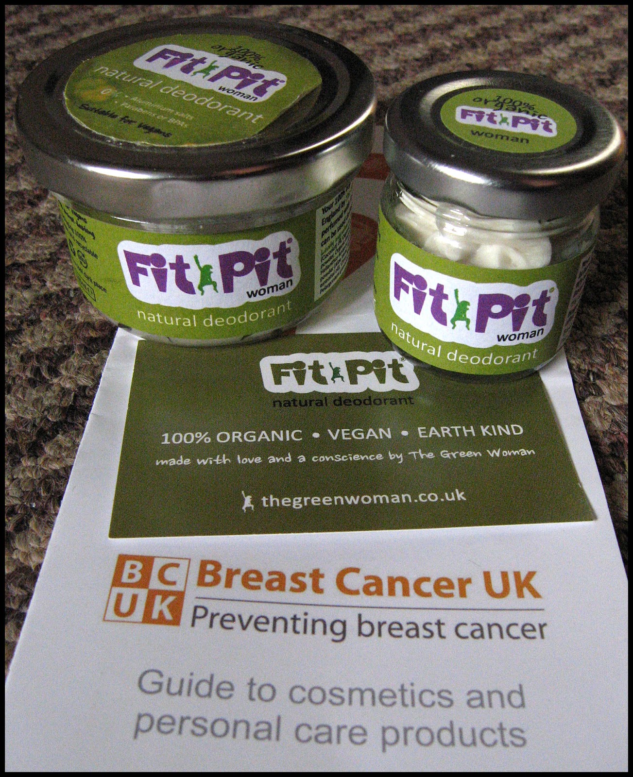 Driftwood Vegans: The Green Woman Fit Pit Deodorant