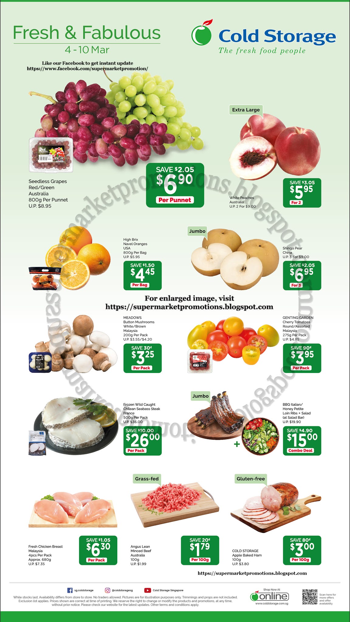 Cold Storage Fresh Promotion 04 - 10 March 2021 ~ Supermarket Promotions