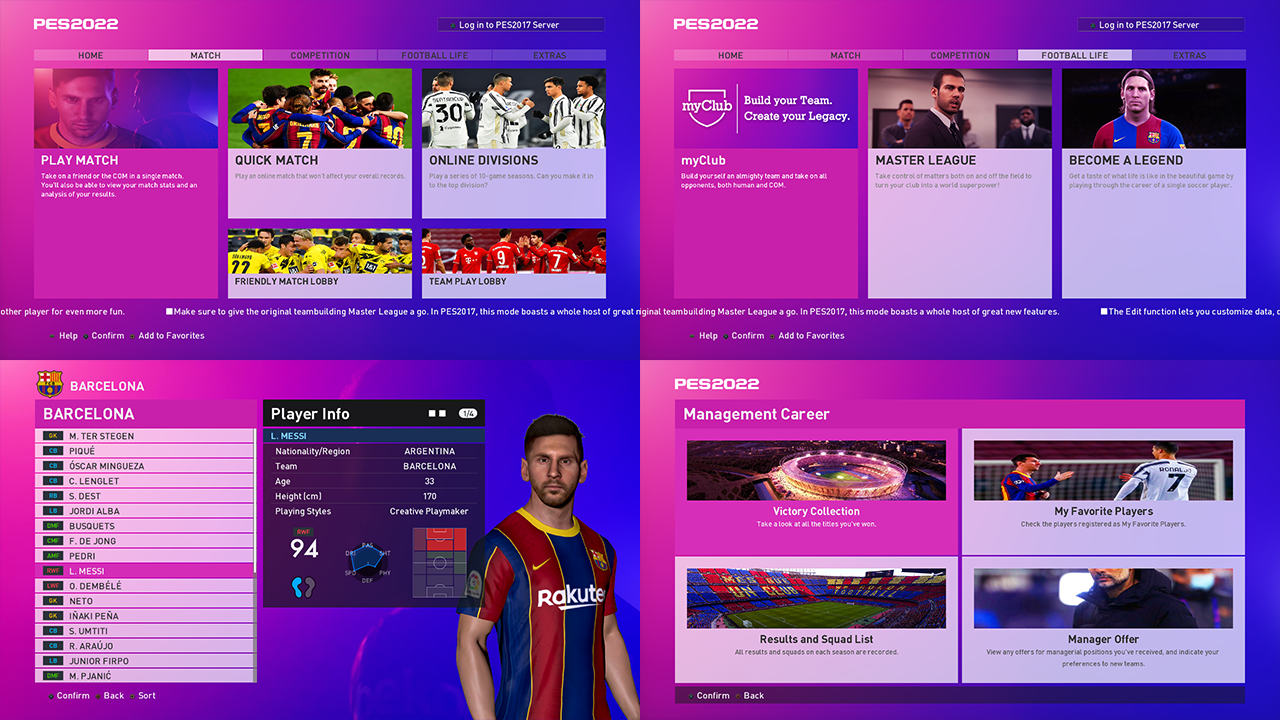 PES 2017 - S17 Graphic Menu V1 by SyeeeD 17