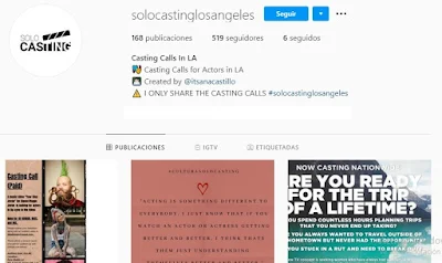 Castings Estados Unidos