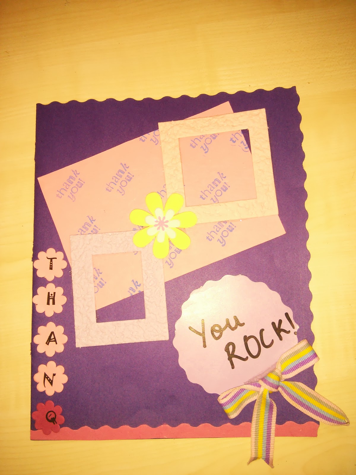 Uniquely the same: 'Thank You' Card making competition