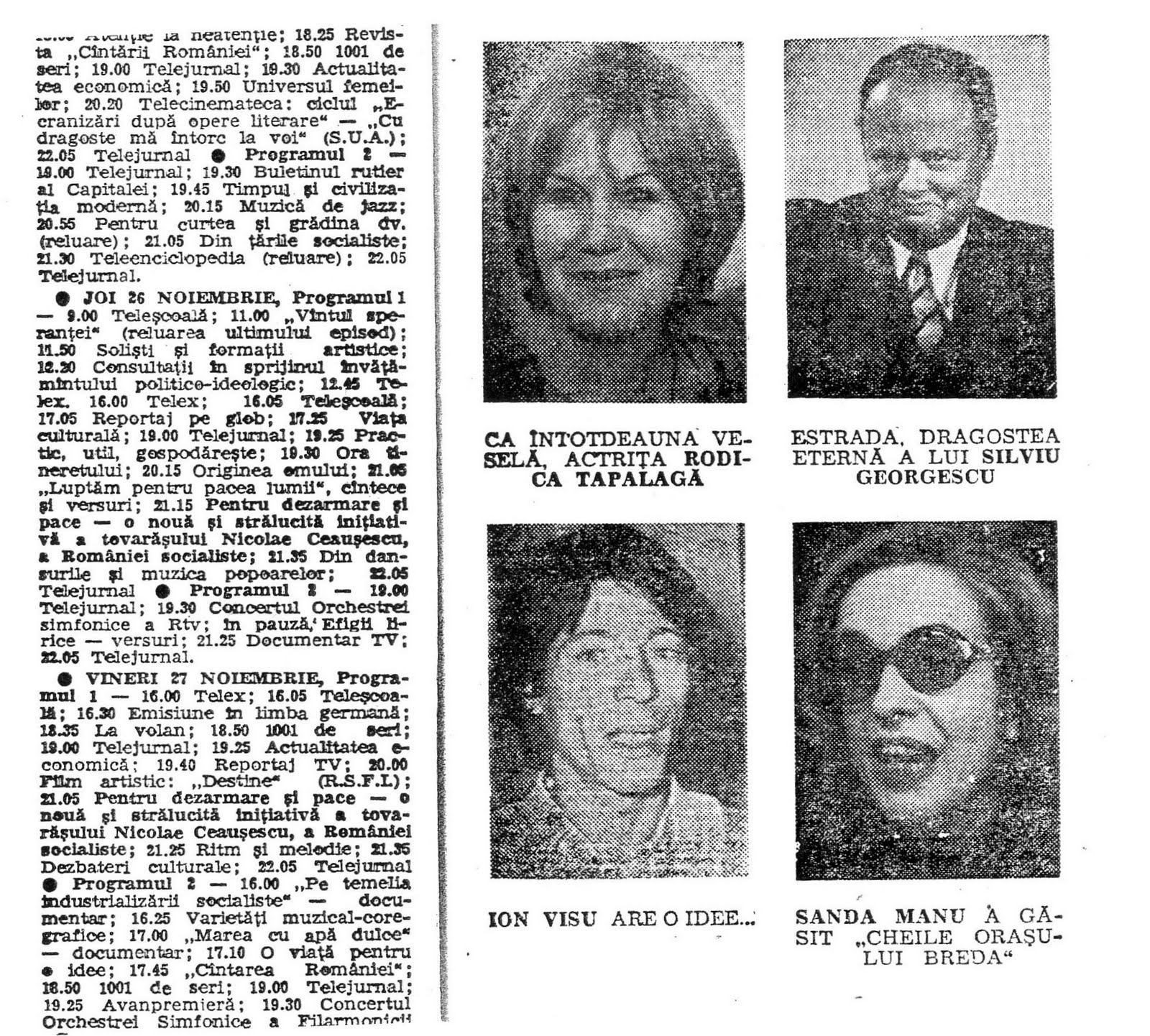 Rodica Tapalaga : Media