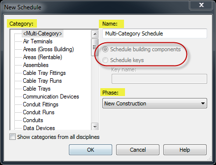 CAD Shack: Everything about Revit Schedules
