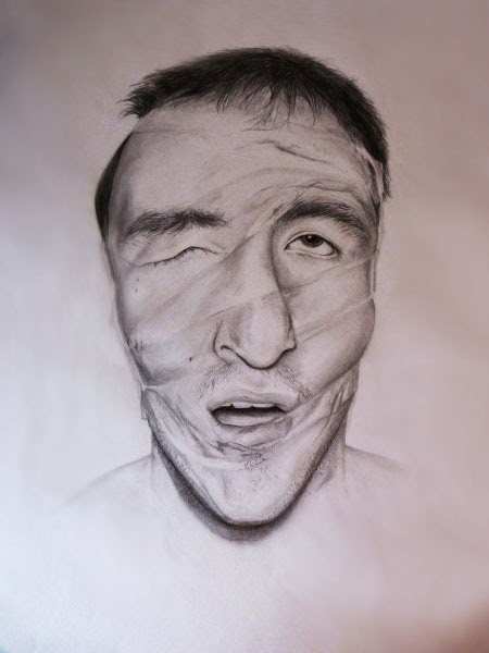 Fi's Creative Blog: Distorted drawings