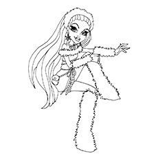Monster High Characters Coloring Pages ~ Coloring Pages