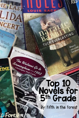 Top Ten Read Alouds for 5th Grade | Fifth in the Forest