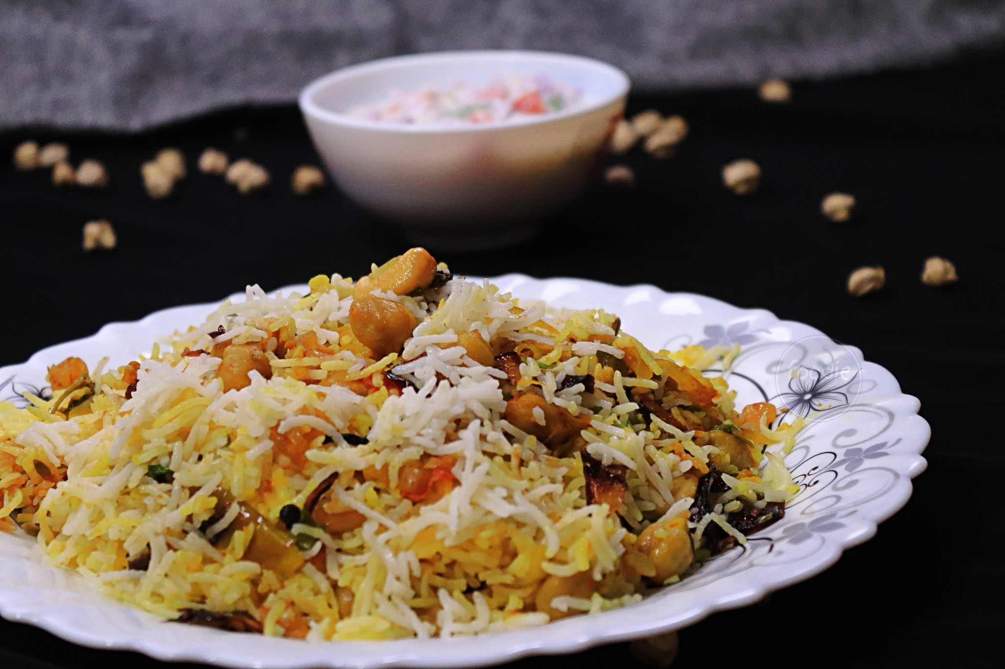 Chickpea Biriyani | Kabuli Chana Biriyani | Kerala Style Kadala ...