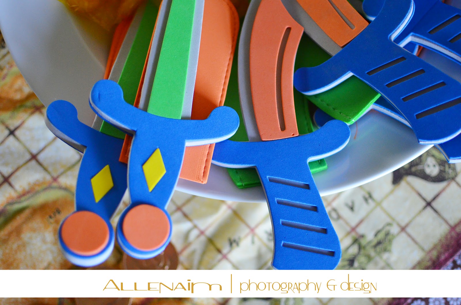 Eisenhower Dollar Set: Foam Swords Dollar Store