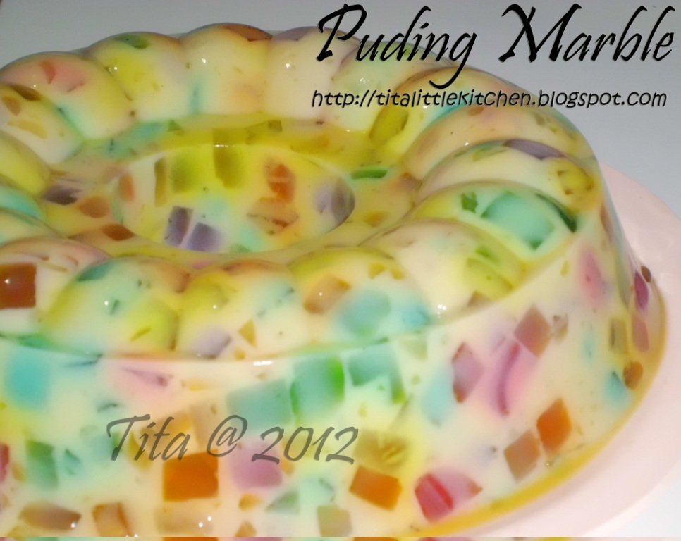 Tita's Little Kitchen: Puding Marble