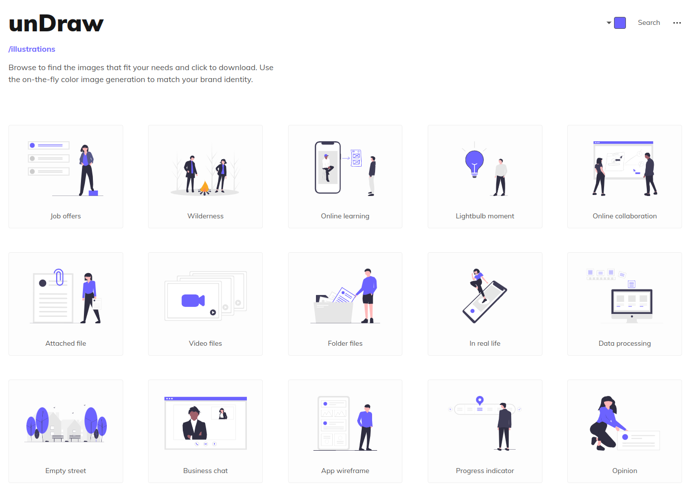 Op de websites Undraw en Open Doodles staan leuke gratis afbeeldingen ...