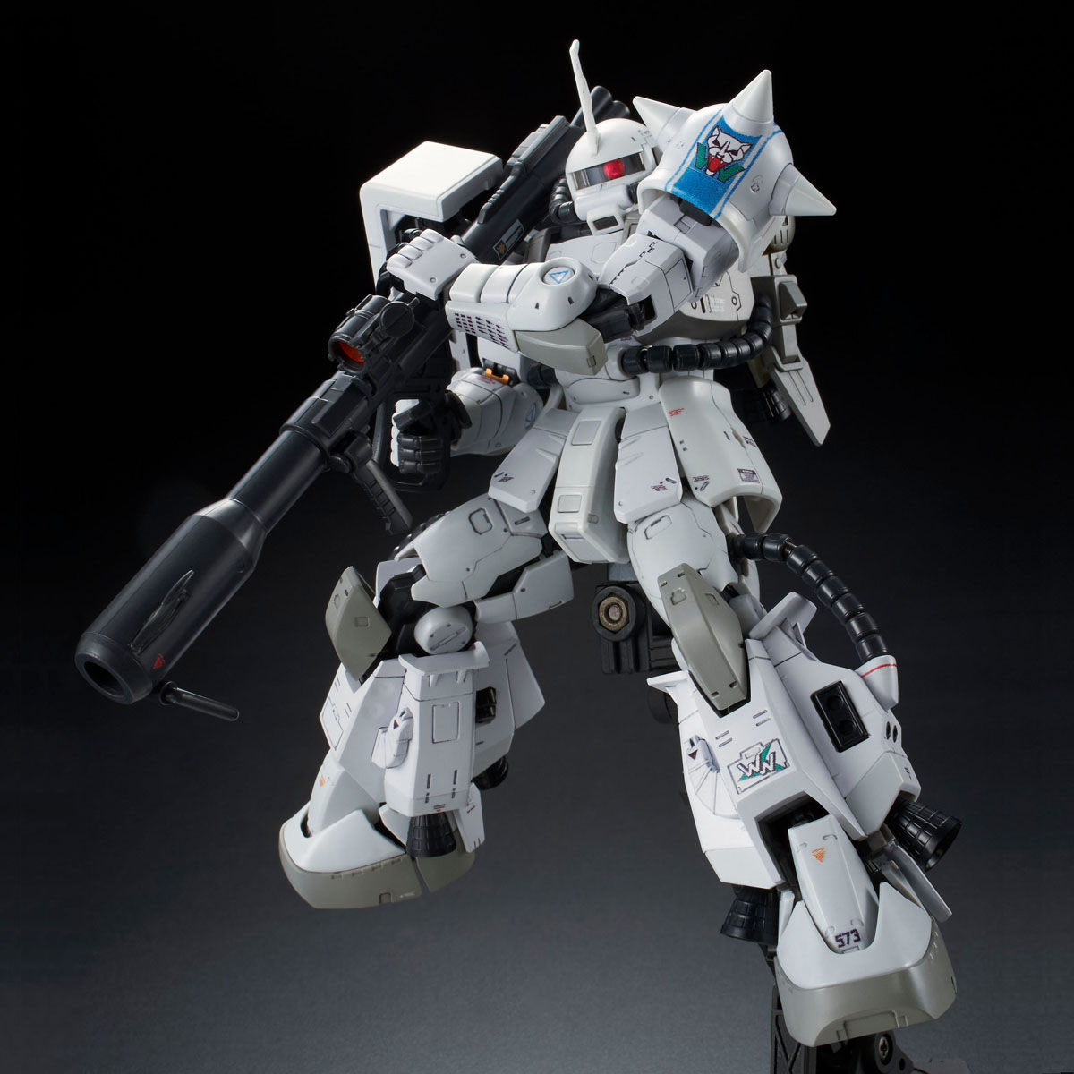 RG 1/144 MS-06R-1A Zaku II Shin Matsunaga Custom, Premium Bandai - Pilot-Exia Gundam