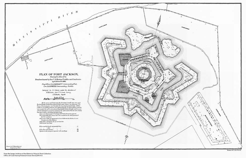 The Civil War Picket: They didn't truly fire blind on Ft. Jackson