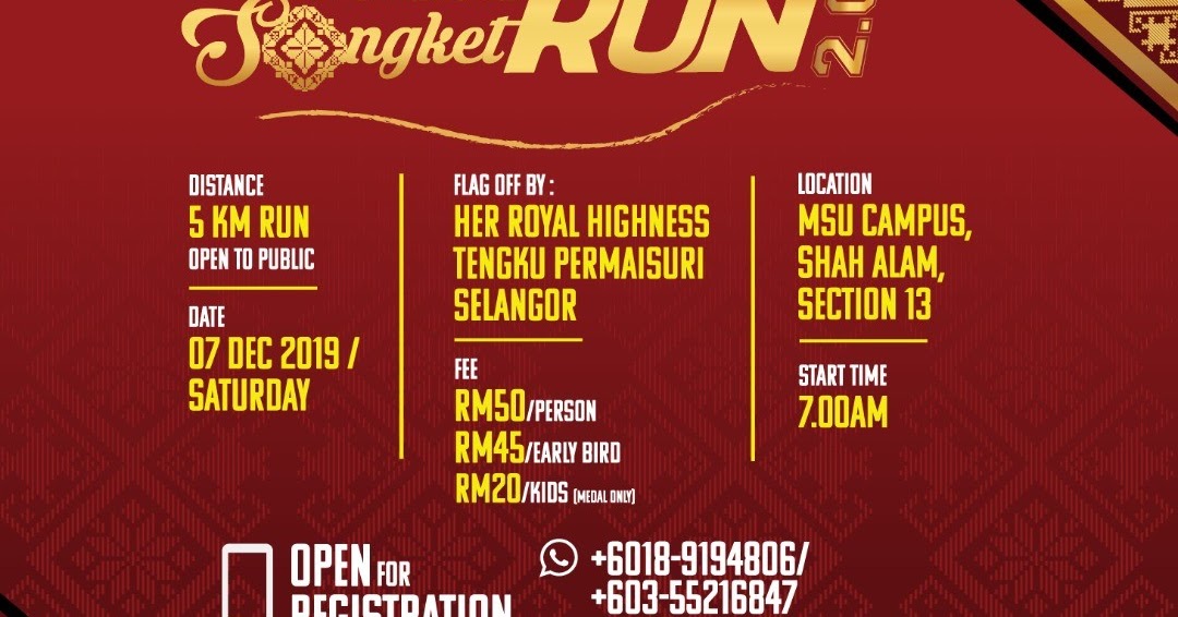 RUNNERIFIC: International Songket Run 2.0