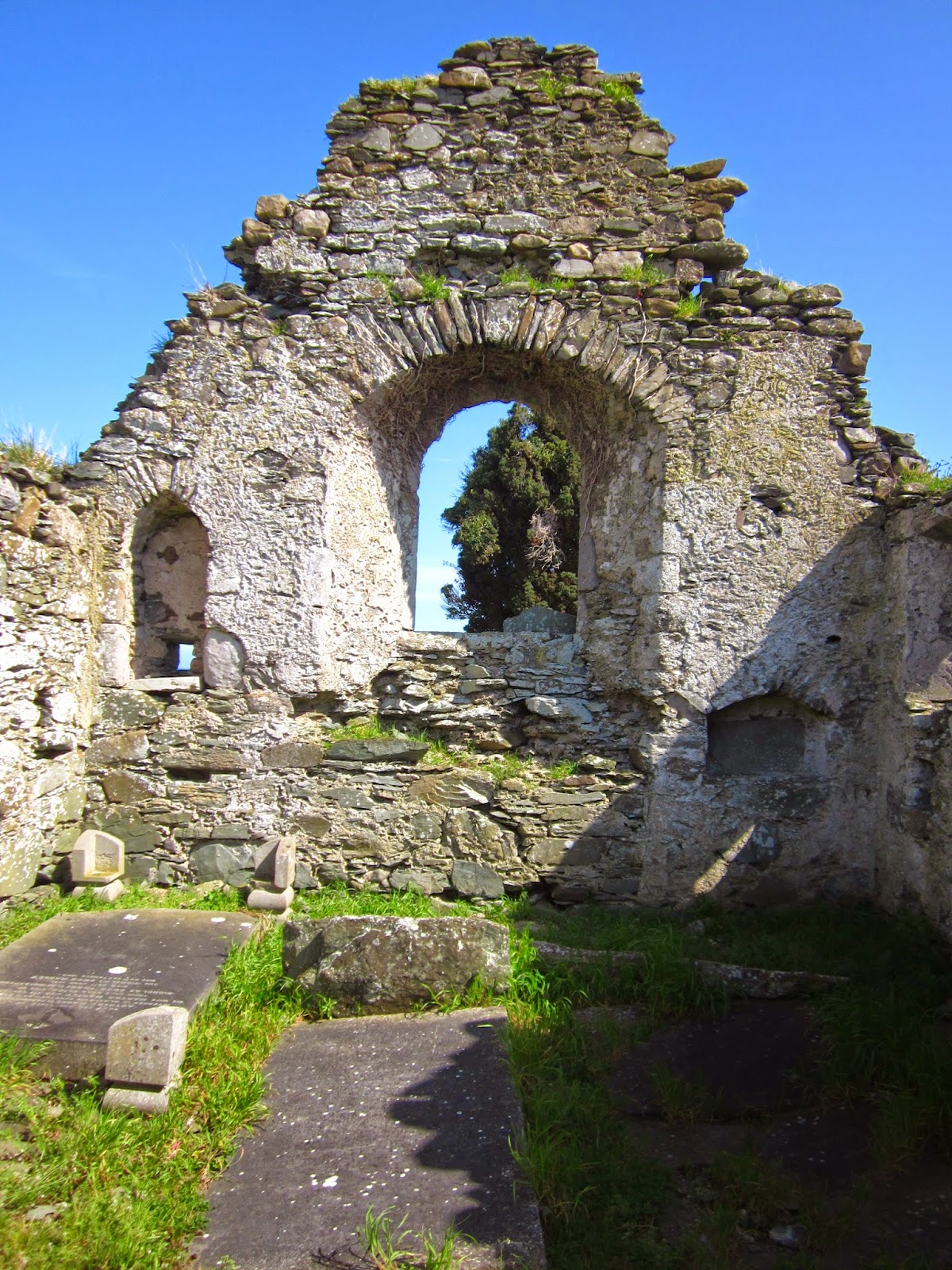 Old Graveyard & Church Ruins Outside Clogherhead