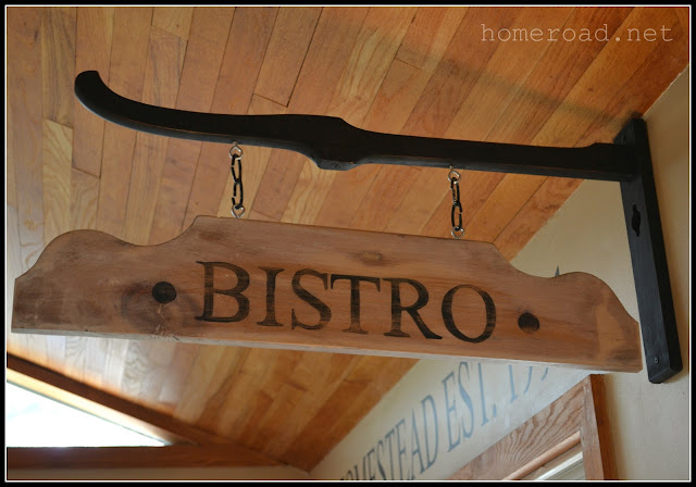 Hanging Bistro Sign
