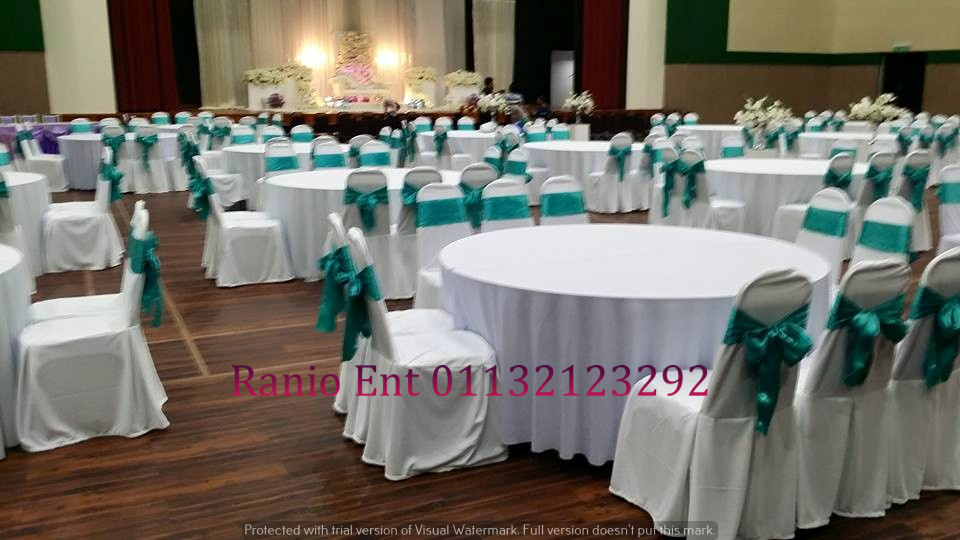 Sewa Sarung Kerusi Plastik dan Banquet - Rania Canopy Rental