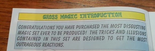 The Brick Castle: Gross Magic Children's Magic Set Review (Sent by ...