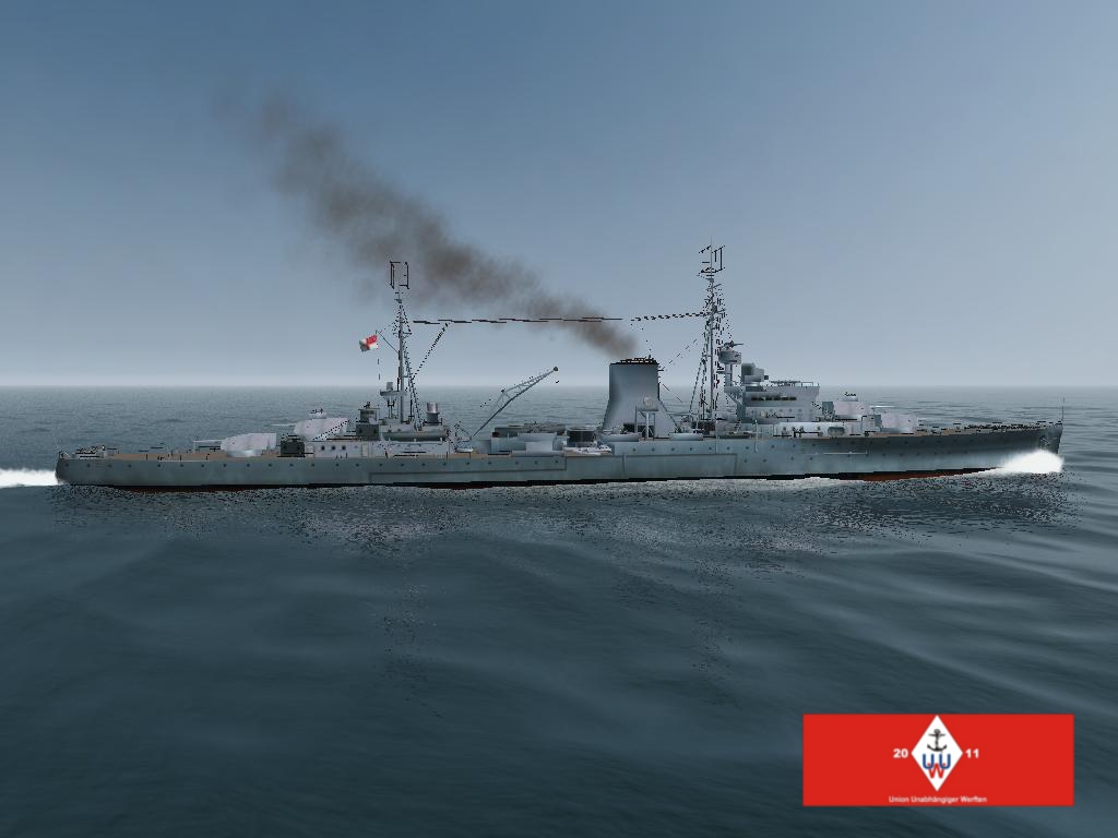Union unabhängiger Werften - Silent Hunter Mods: [REL] SH3-MOD: HMS LEANDER