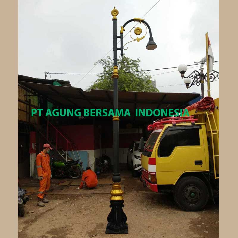 Tiang Lampu dan Pembuatannya