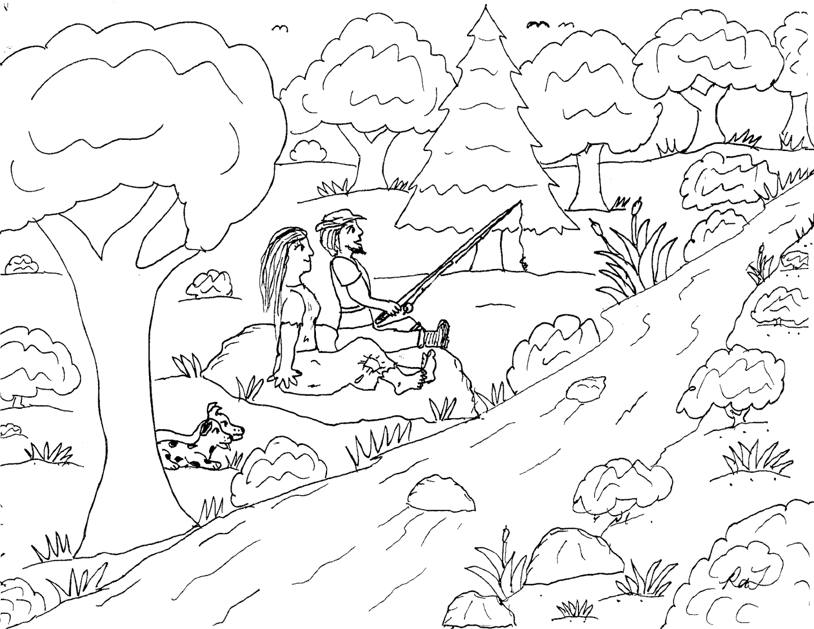 Robin's Great Coloring Pages: A Cinderella Story with a Fishy Twist ...