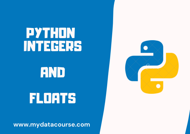 Python Integers And Floats My Data Course