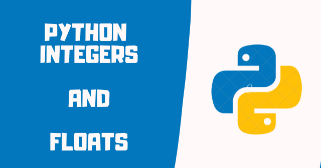 Python Integers And Floats My Data Course