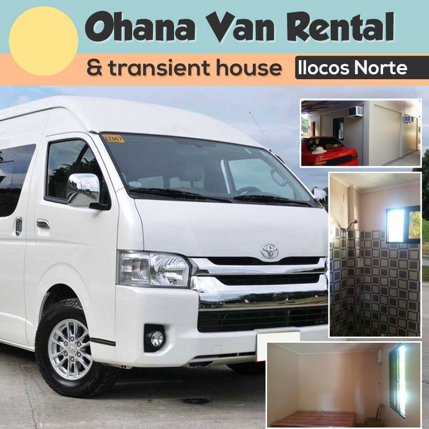 Ohana Ilocos Van Rental - 09468924291