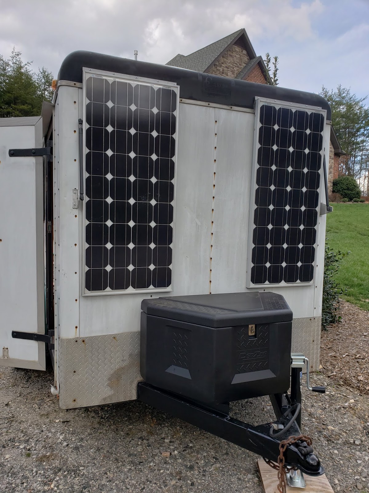 Cargo Trailer --> Camper Conversion Project