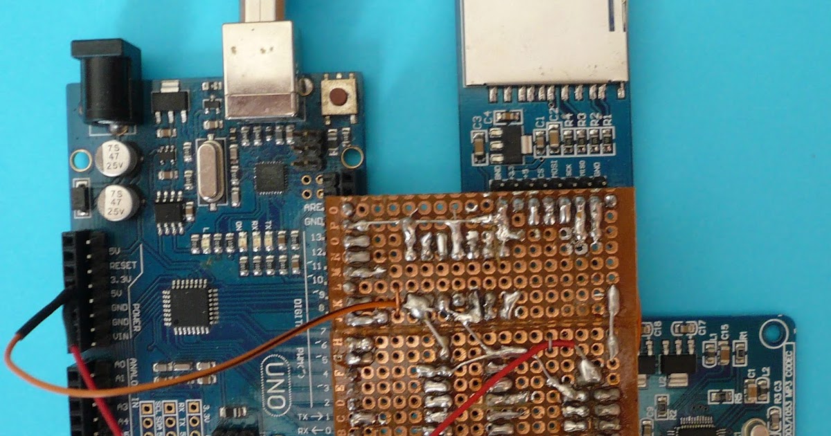 Électronique en amateur: Lecture de fichiers mp3 avec Arduino et VS1053