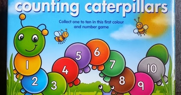 The Brick Castle: Counting Caterpillars Game From Orchard Toys